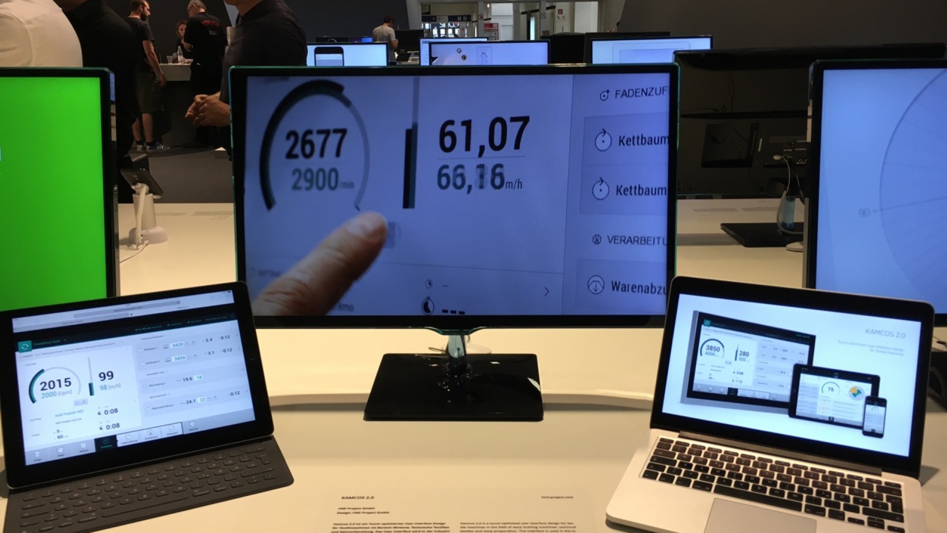 UX Design Award for KAMCOS 2.0 | HMI Project