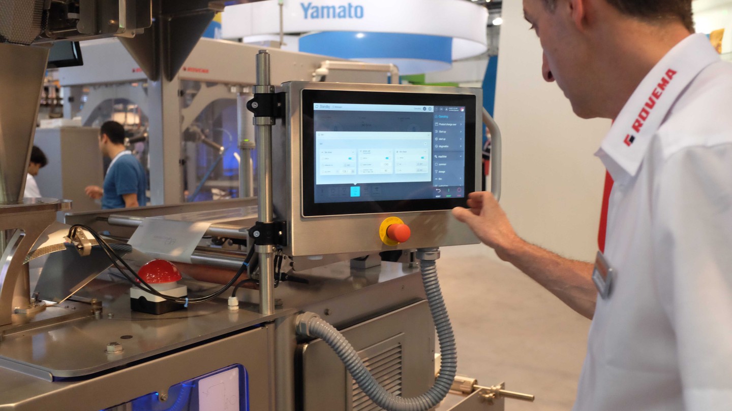 New ROVEMA HMI on the Interpack 2017 | HMI Project