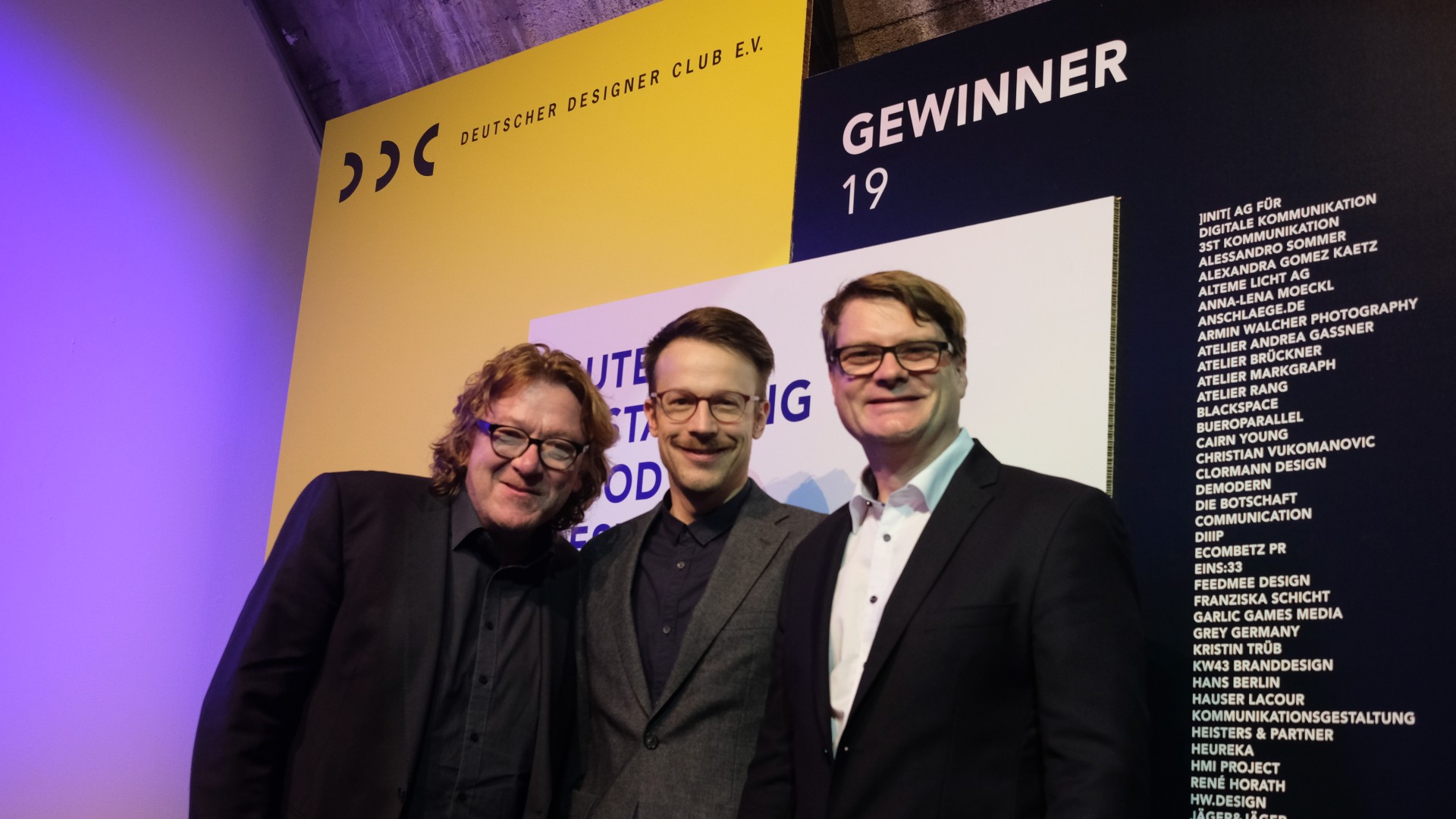 Winner of the German Design Club (DDC) competition for the third time ...