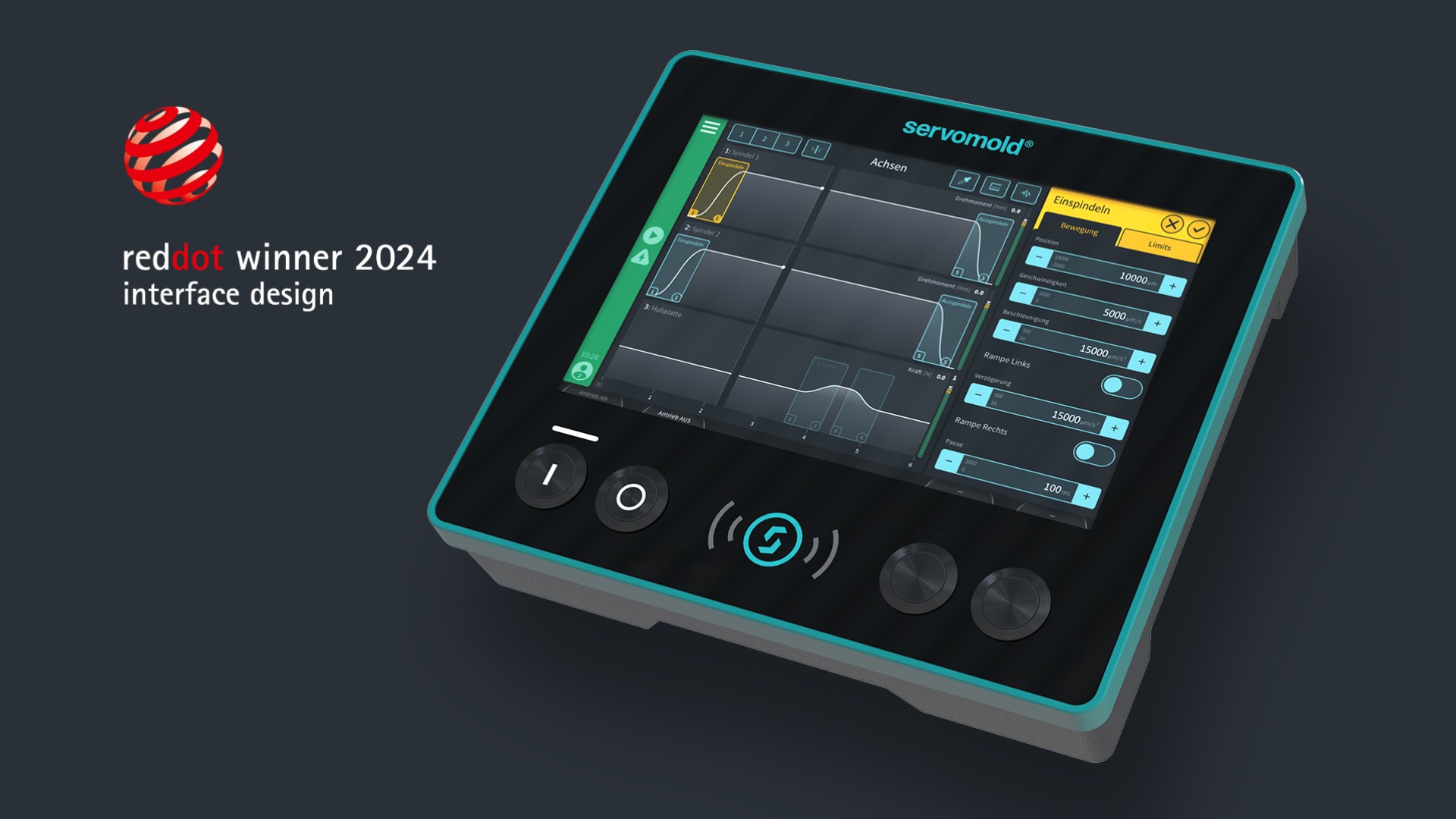 Red Dot Design Award for Servomold! | HMI Project