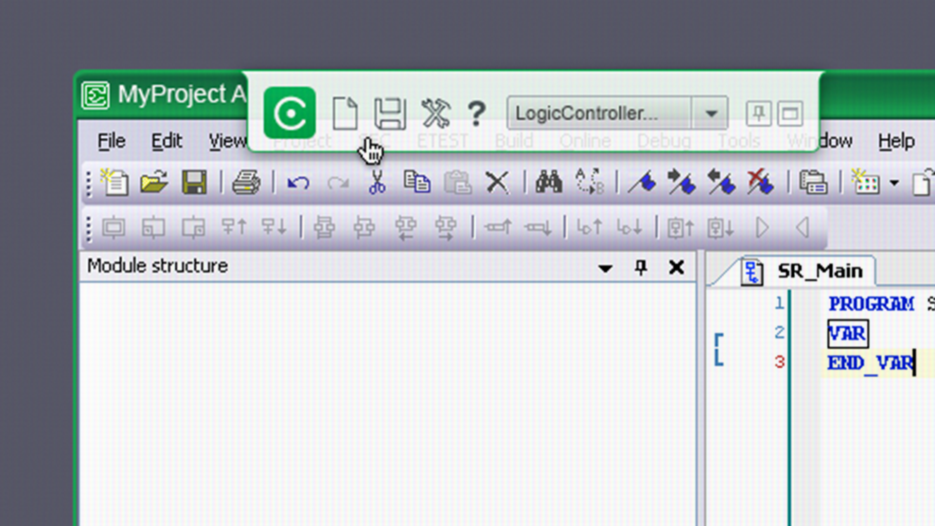 HMI Project | Schneider Electric – SoMachine