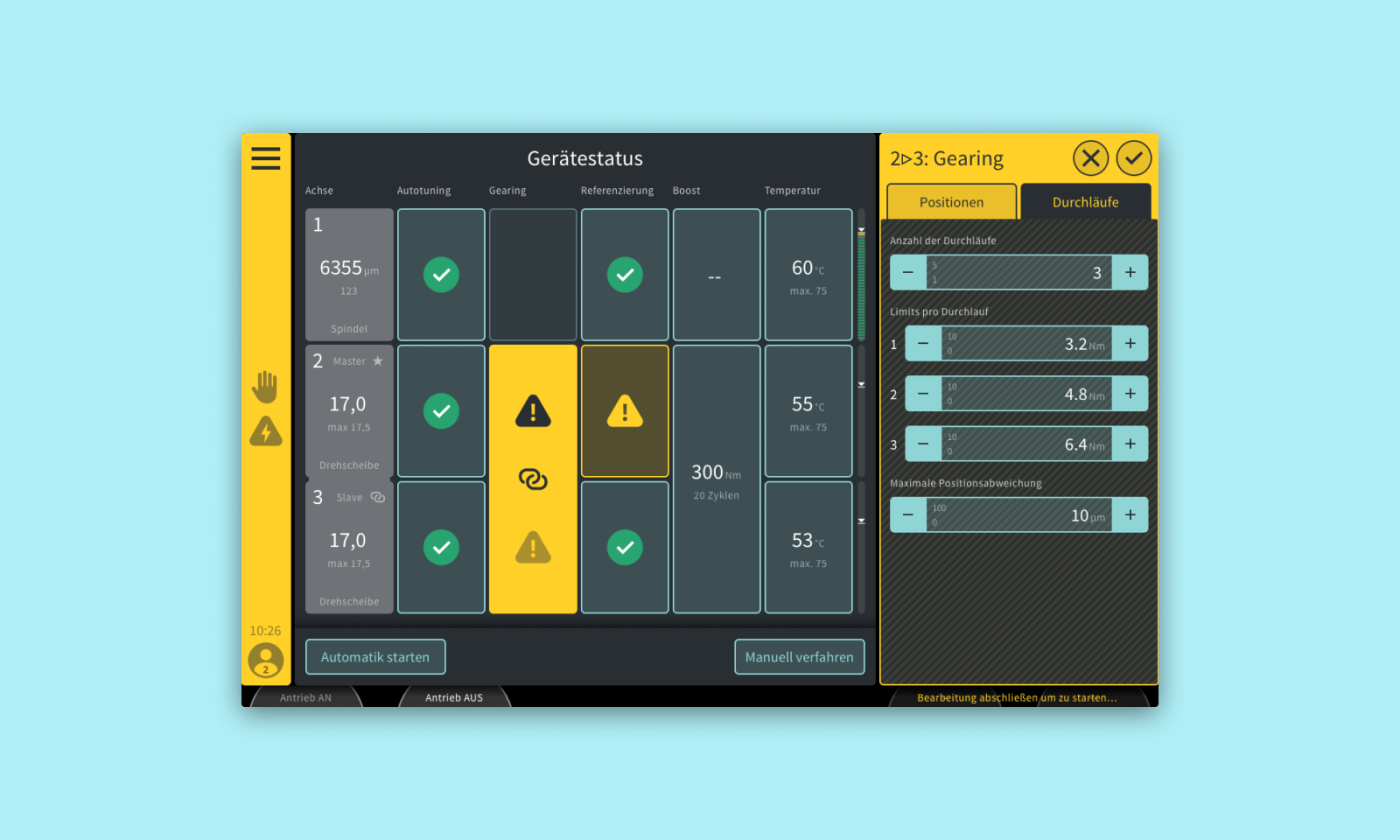 Servomold | HMI Project